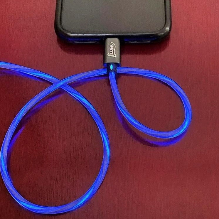 Light-up LED Cable - Lightning to USB-A - for iPhone and iPad ...